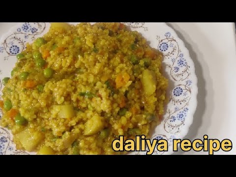 daliya ki recipe|how to make daliya ki recipe - YouTube