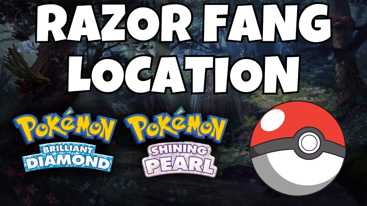 How To Get A Razor Fang In Pokemon Brilliant Diamond & Shining Pearl ...