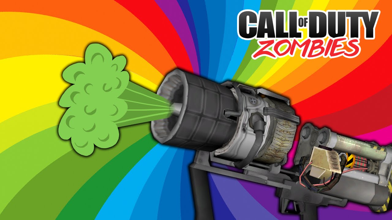 MEGA FART GUN - (CALL OF DUTY ZOMBIES: Crazy Moments) - YouTube