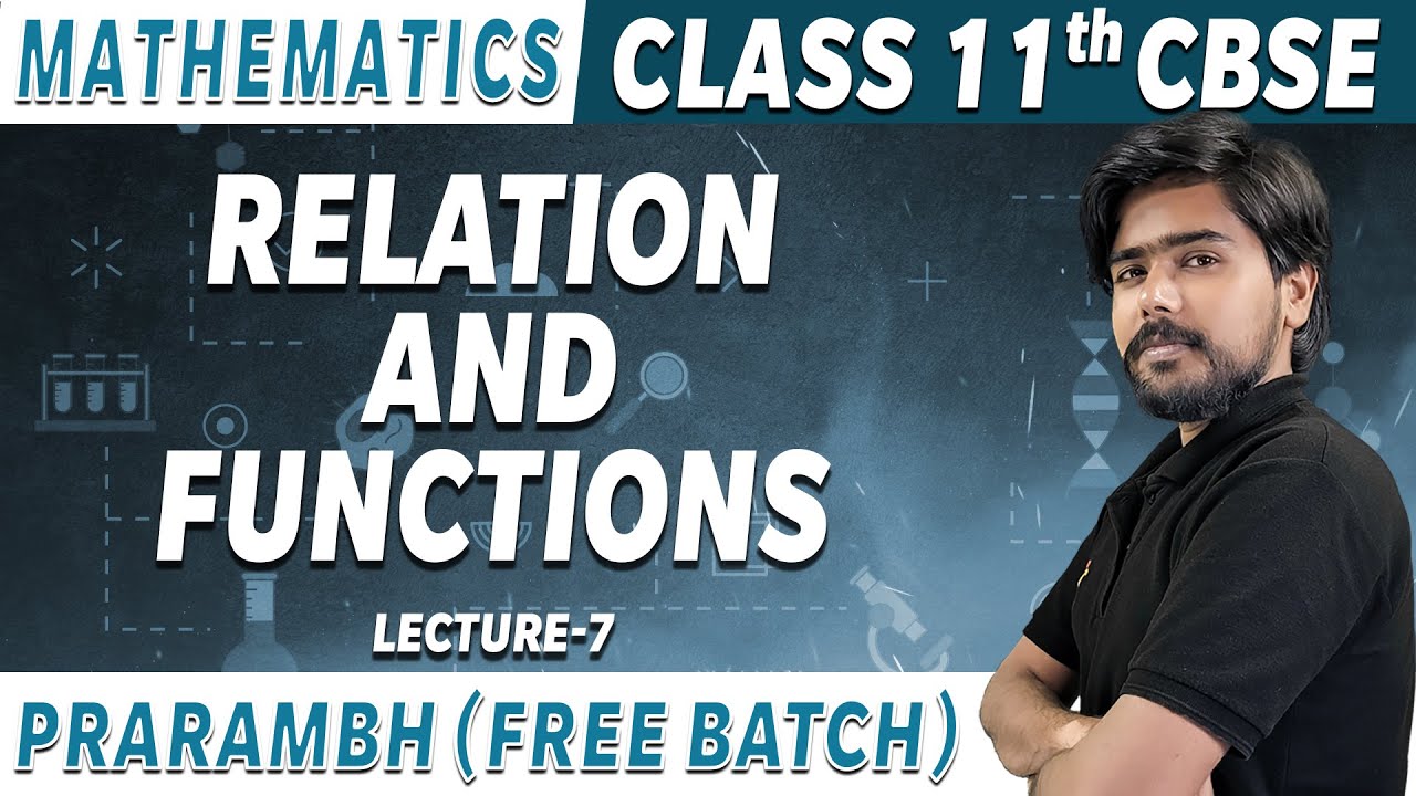 Relation and Functions - Types of Relations Part 3 | Class 11 Maths | Eazily - YouTube