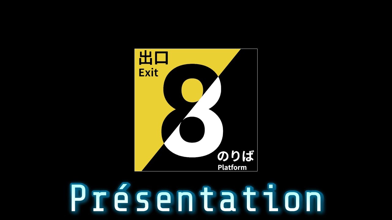 100 % Gameplay - The Exit 8 / The Platform 8 - PC Windows - 2023 / 2024 ...