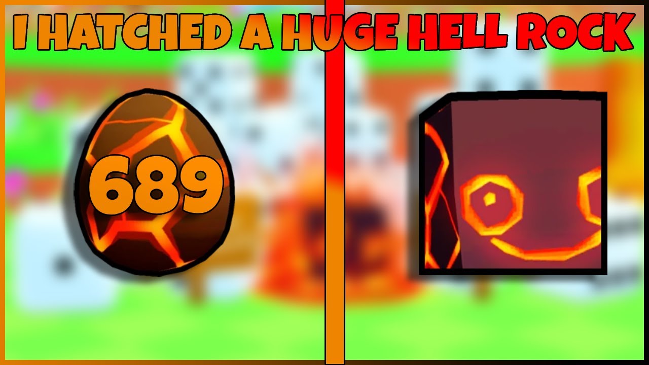 HATCHING 689 EGGS FOR THE HUGE HELL ROCK! 🔥🐾 | Event Review & Epic Luck ...