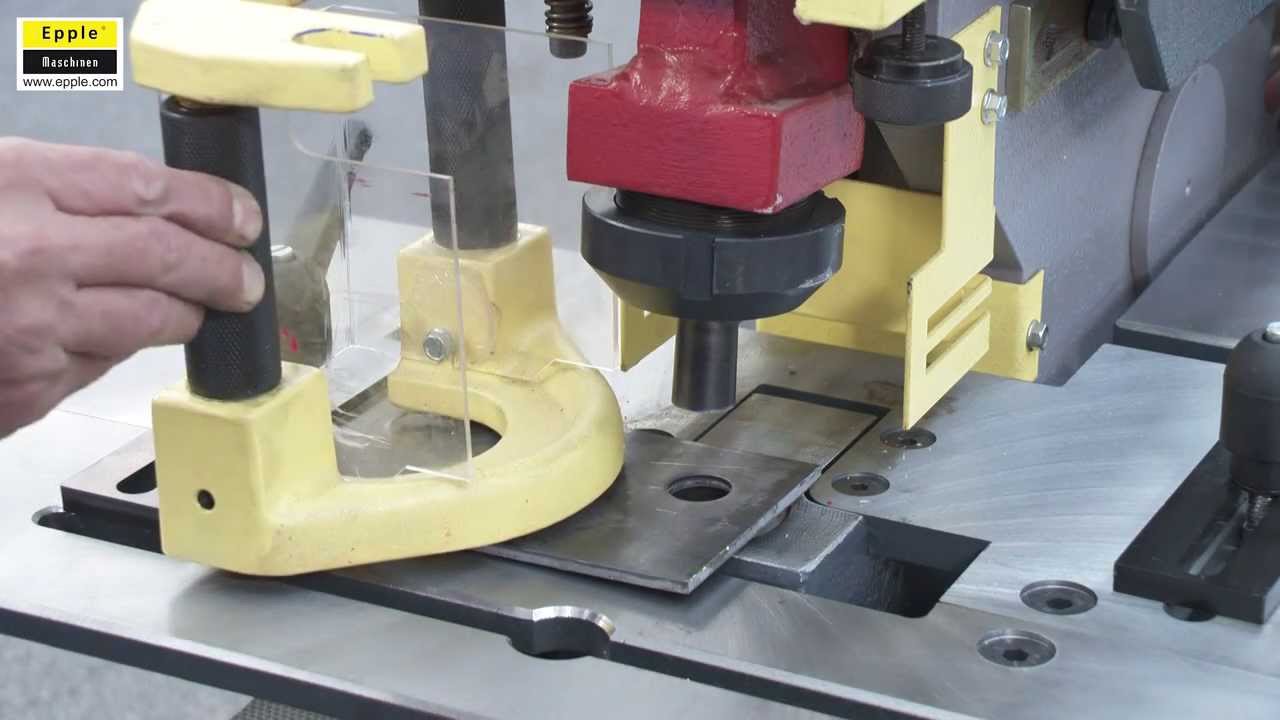 Epple Maschinen Hydraulische Profilstahlschere E-HPS 45 E-Line ...