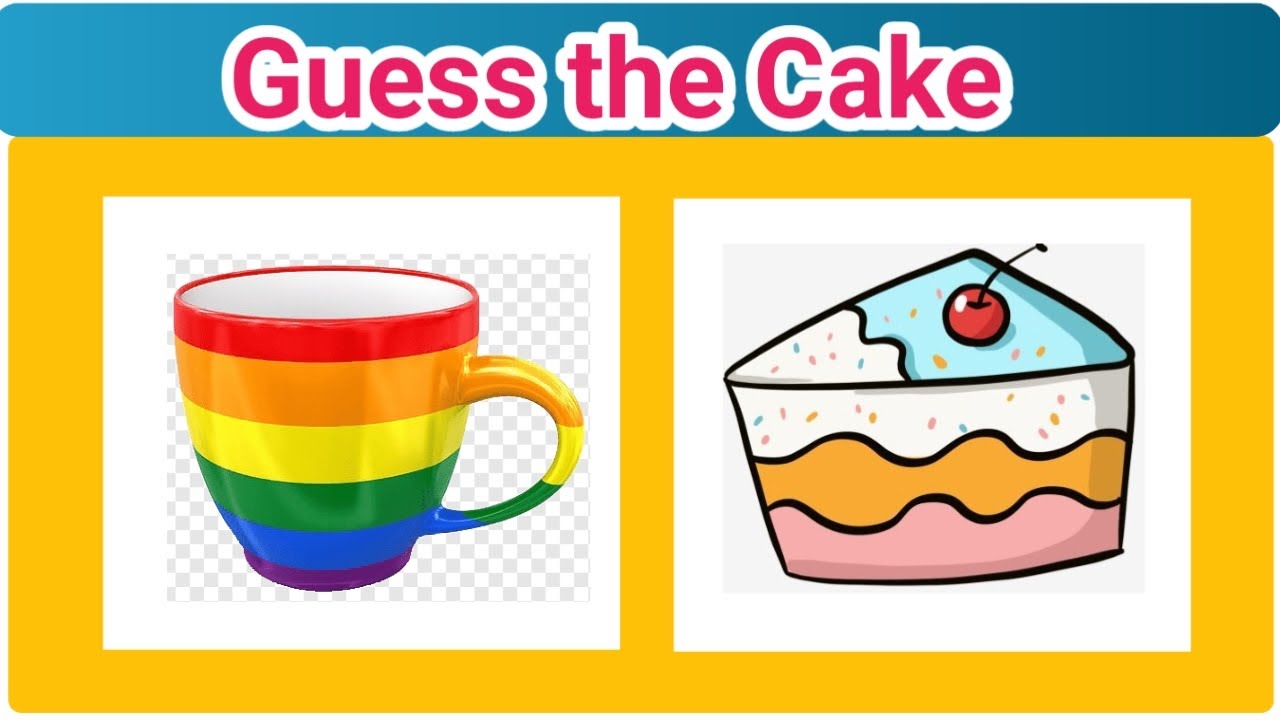 Guess the Cake | Brain games | Connection | Riddles | Puzzles ...