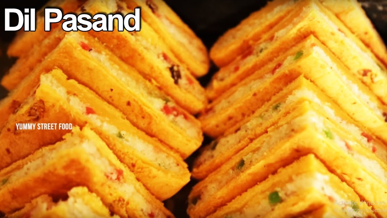 How to Make Dil Pasand | Easy Bakery Recipes | Yummy Street Food - YouTube