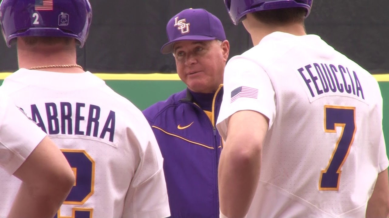 LSU Baseball's First Practice of the Year - YouTube