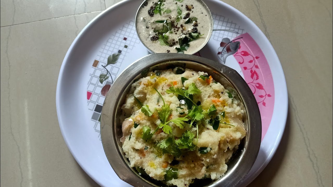 Upma recipe ll healthy Bombay rava upma ll easy & quick recipe ll sooji ...