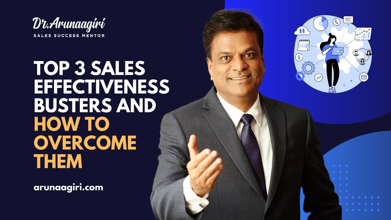 Top 3 Sales Effectiveness Busters and How to Overcome Them - YouTube