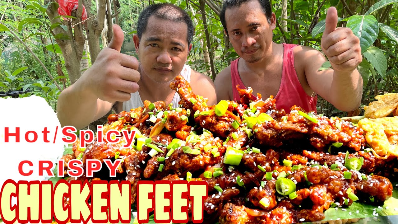 RAPSA!!!Hot/Spicy&CRISPY”CHICKEN FEET”|Cooking&MUKBANG(KumpareGoals ...