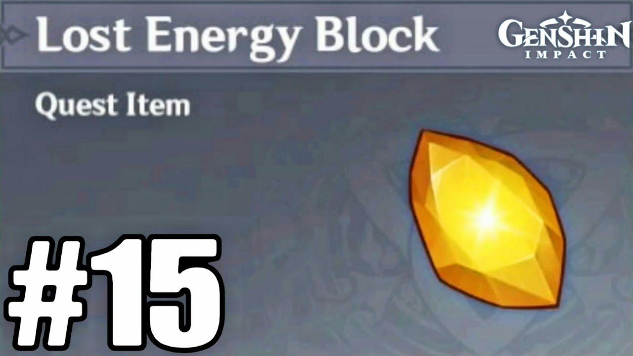 Lost Energy Block Location 15 | Sumeru | Genshin Impact - YouTube