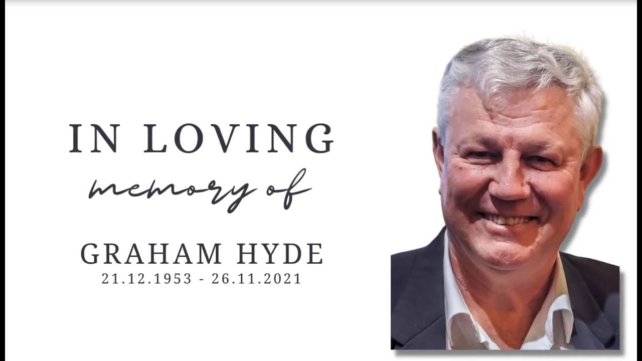 Memorial Service Graham Hyde Barooga - YouTube