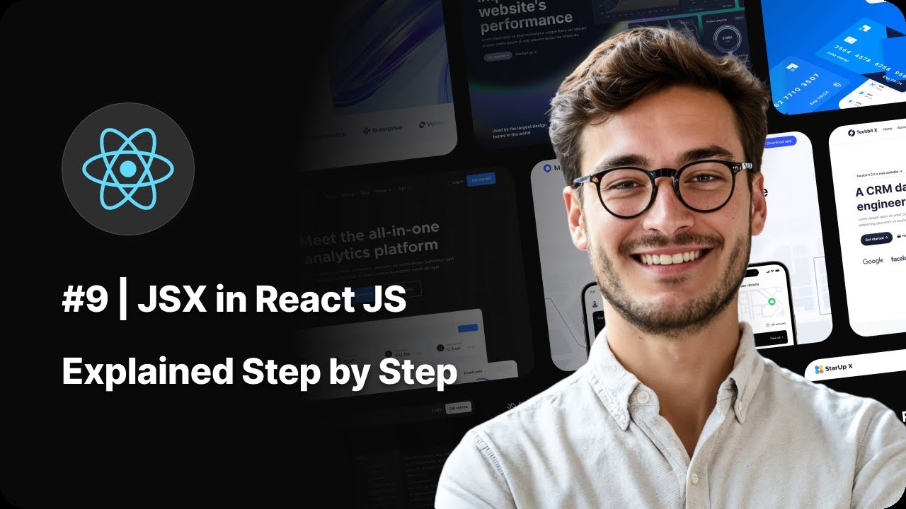 React Tutorial in Hindi #9 | JSX in React JS Explained Step by Step ...
