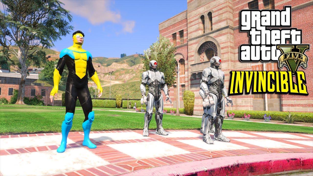 GTA 5 - INVINCIBLE VS REANIMEN, MARK IS THAT YOU? (2K) - YouTube