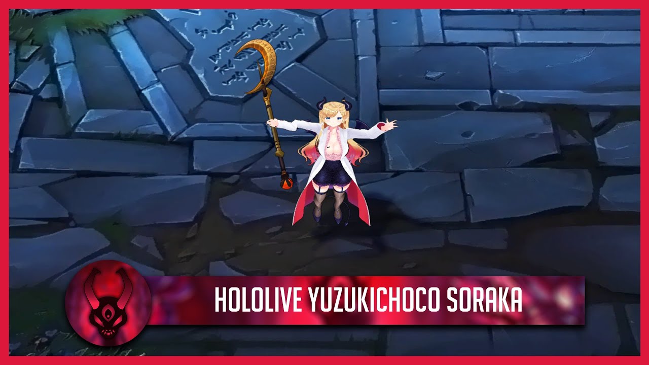 League of Legends KillerSkins Hololive YuzukiChoco Soraka - YouTube