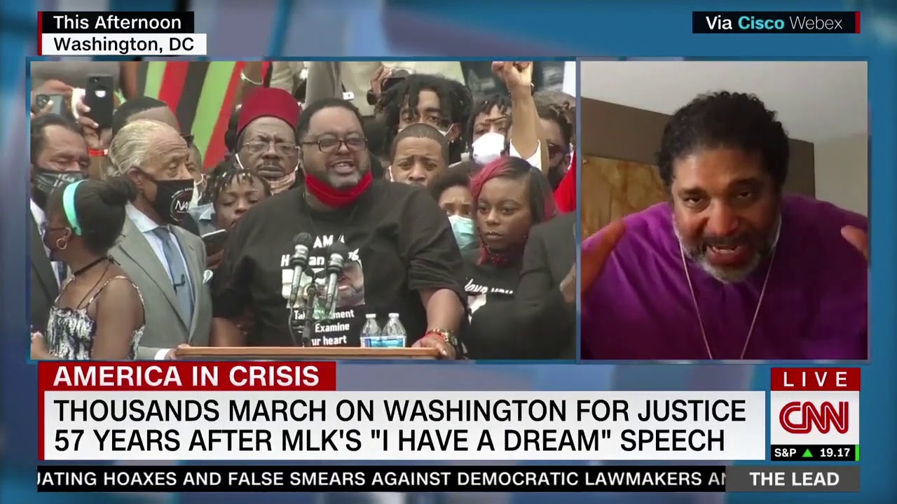 CNN Interview on the 2020 March on Washington - YouTube