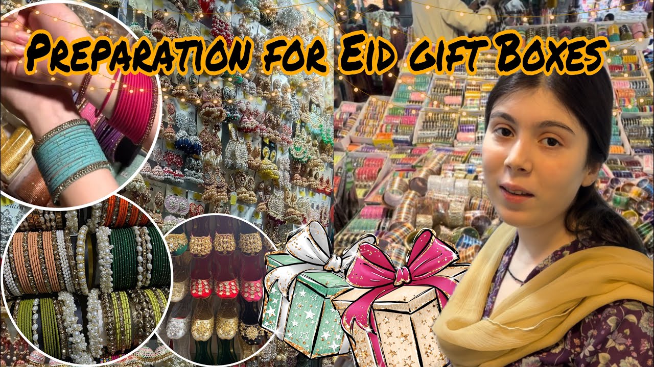 Episode 24 | preparing Eid boxes for my girlies | beeyan - YouTube