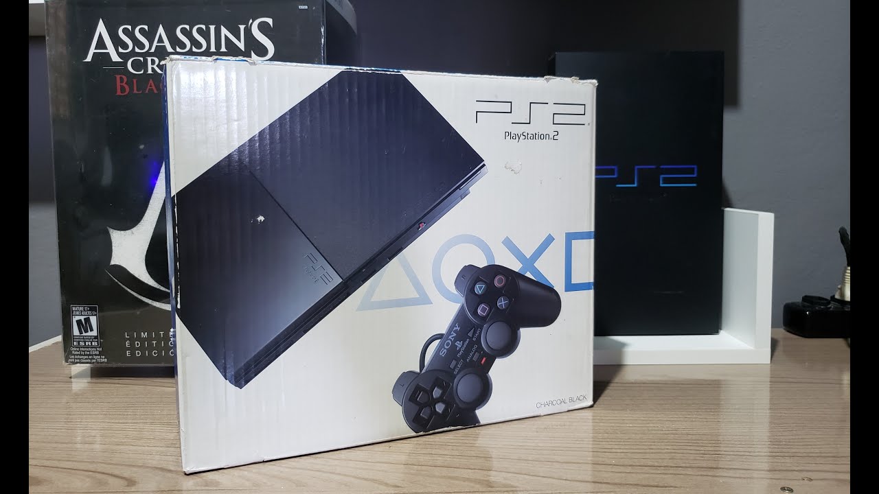 Ps2 Slim Unboxing | Unboxing playstation 2 slim em 2021 - YouTube