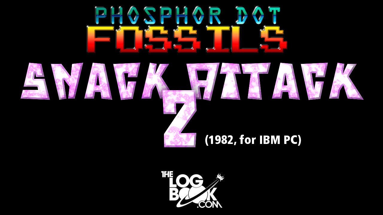 Phosphor Dot Fossils: Snack Attack II (IBM PC, 1982) - YouTube