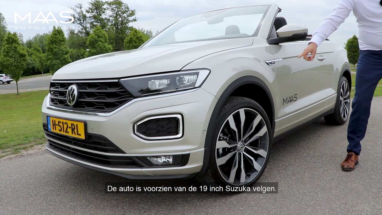 De nieuwe 2020 Volkswagen T-Roc Cabrio R-Line - YouTube