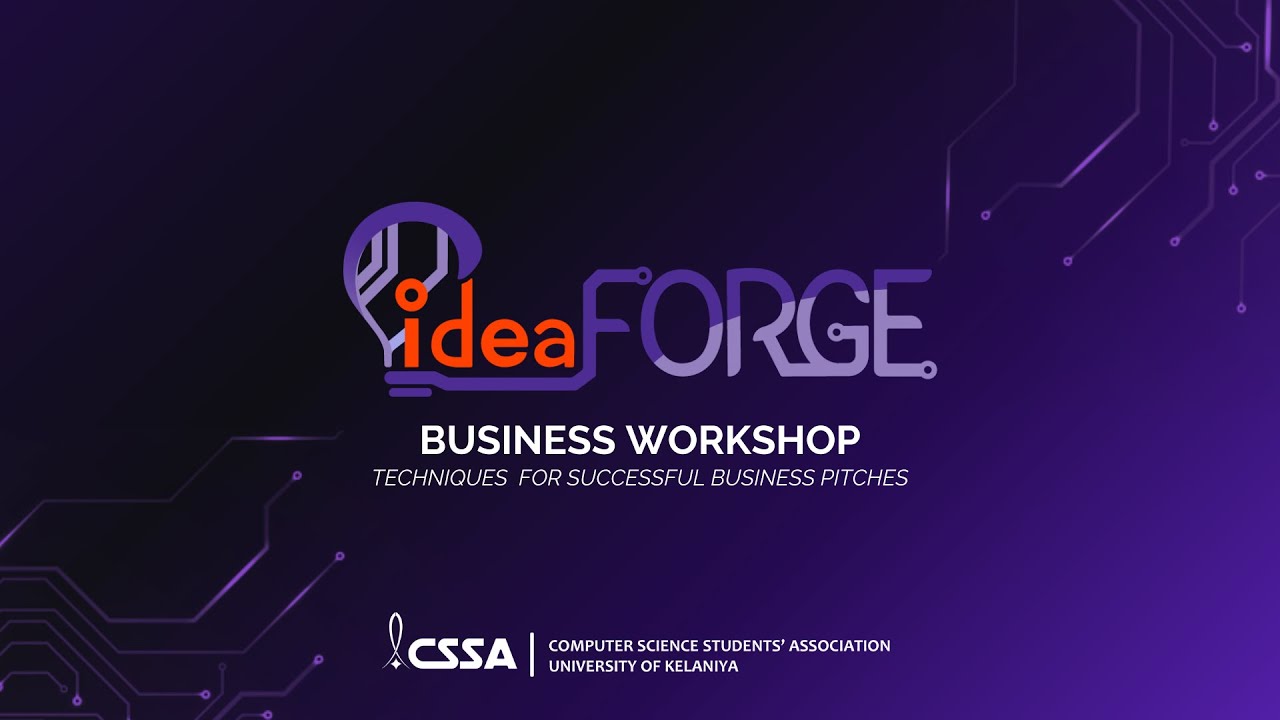 IdeaForge | Business Workshop | Techniques for Successful Business ...