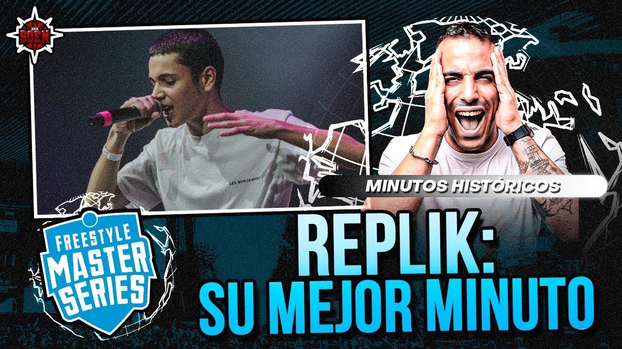 REPLIK: EL MEJOR MINUTO DE LA HISTORIA ☮️ (EL FILÓSOFO DEL FREESTYLE ...