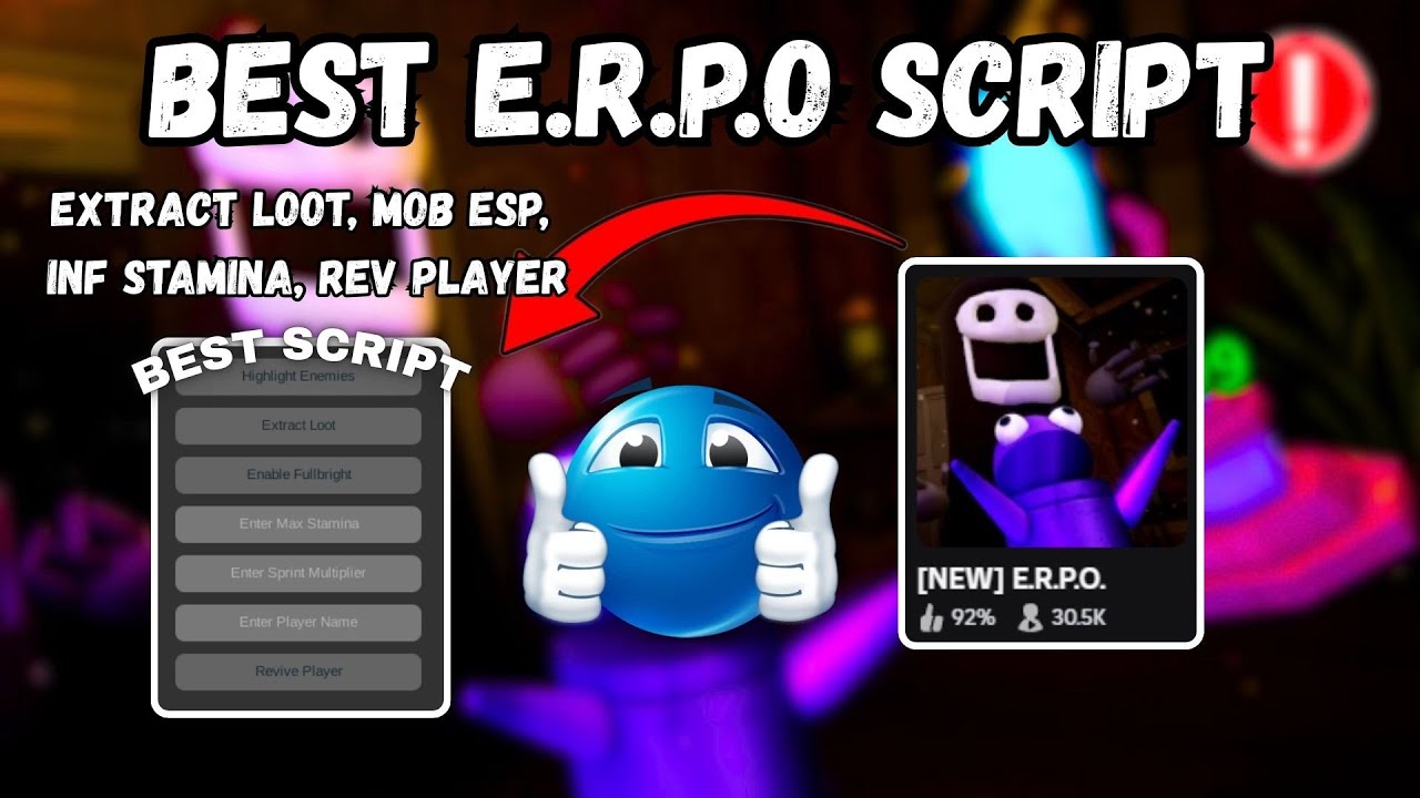 Best E.R.P.O. Script | ESP, EXTRACT LOOT, INF STAMINA, REVIVE PLAYER ...