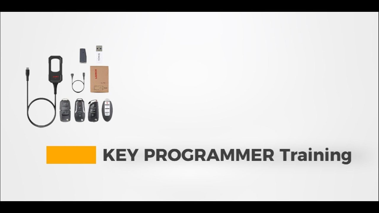 LAUNCH X431 Key programmer training تدريب علي مبرمجة المفاتيح - YouTube