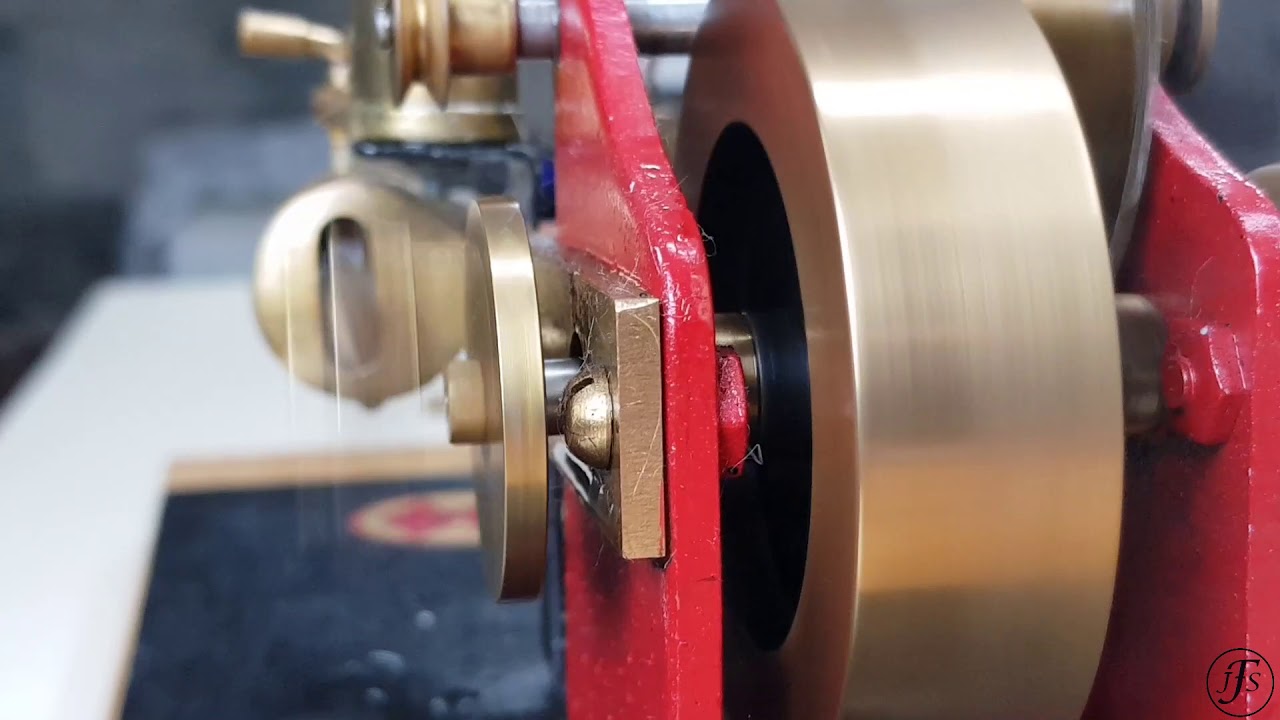 Bowman E101 Twin Cylinder variant model steam engine - YouTube