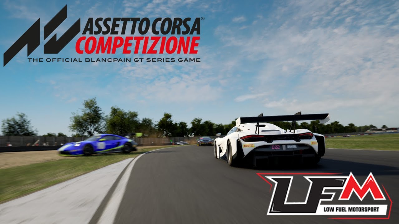 ACC - LFM Rookies - Donington Park - Mclaren 720s GT3 Evo #104712 - YouTube