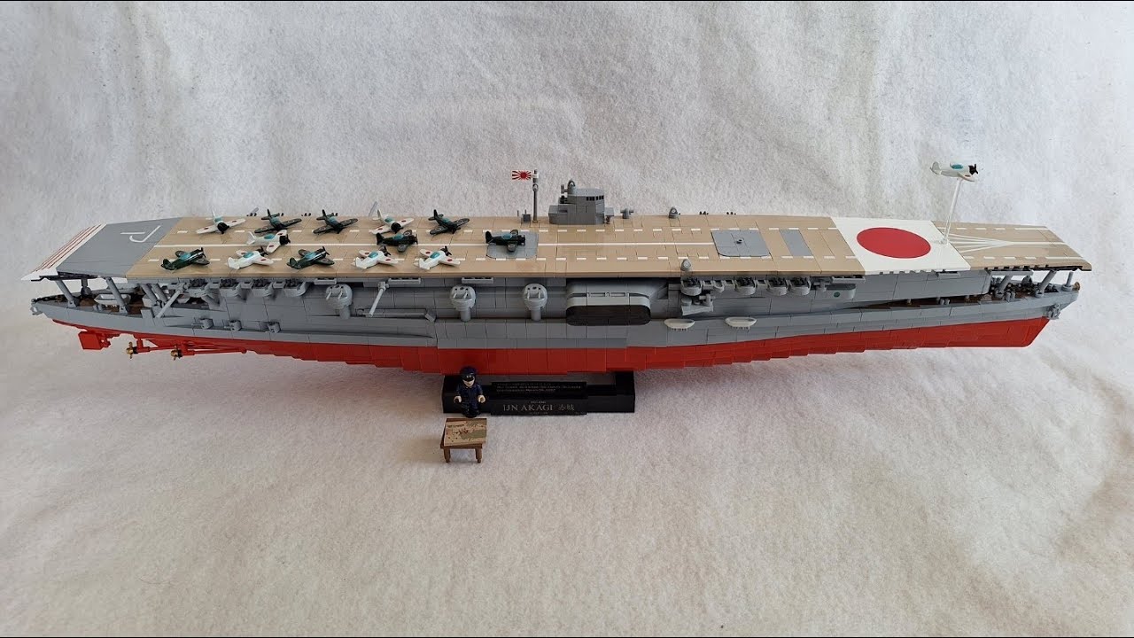 Cobi: IJN Akagi Limited Edition; No.4850 - YouTube