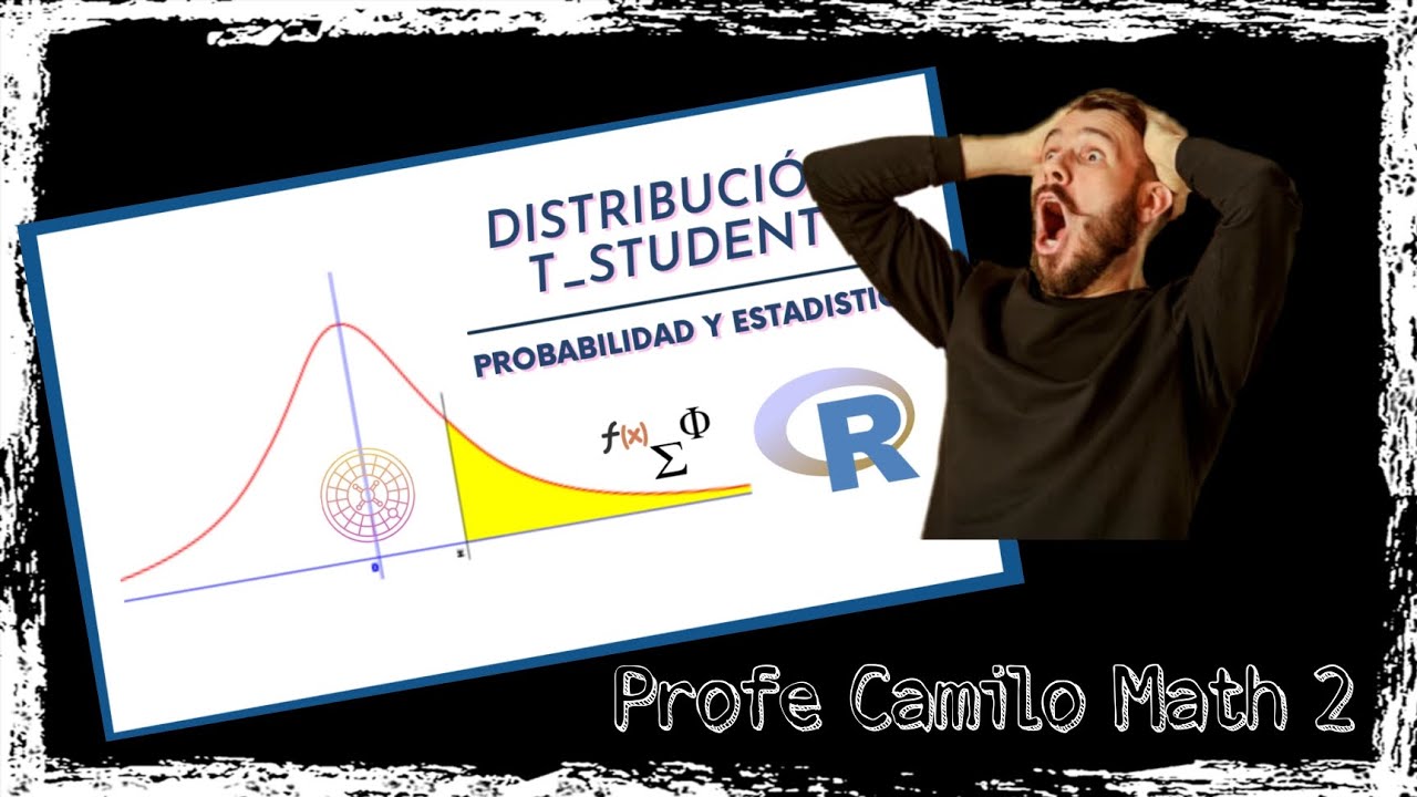 ESTADISTICA INFERENCIAL: Distribución T student y tamaño de muestra EJERCICIO | Profe Camilo ...