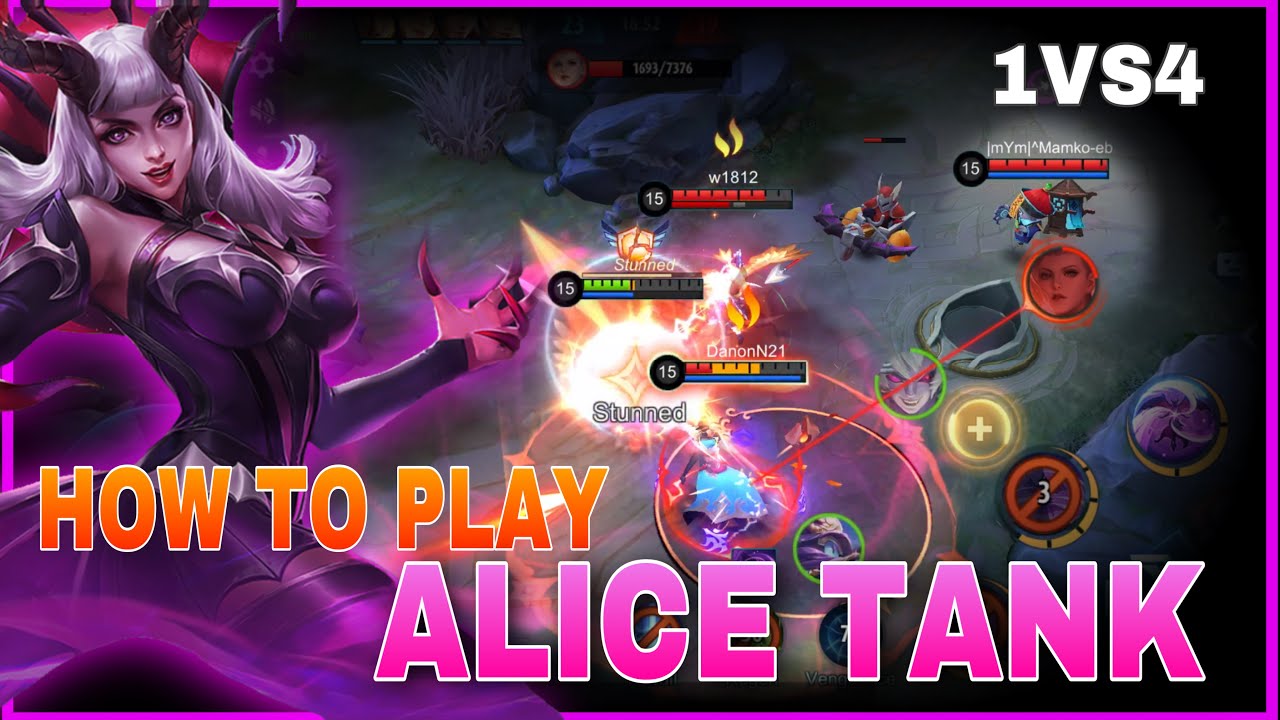 HOW TO PLAY ALICE TANK THE RIGHT WAY | ALICE TANK IN RANK MODE | Mobile ...