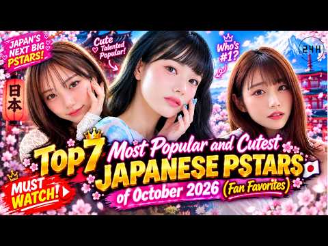 Top 7 Most Popular and Cutest Japanese Pstars of October 2026 (Fan Favorites)