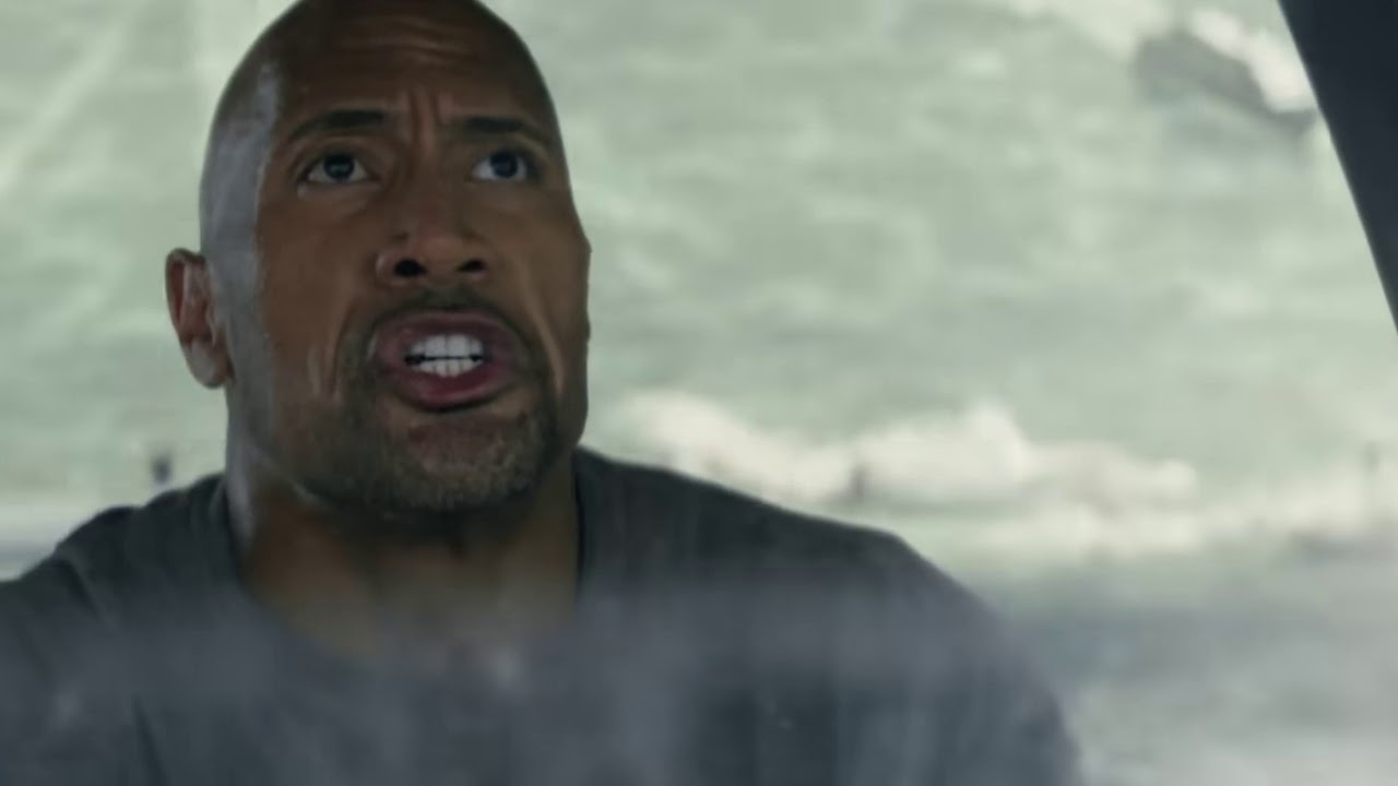San Andreas 2015 Tsunami Scene Pure Action 4K - YouTube