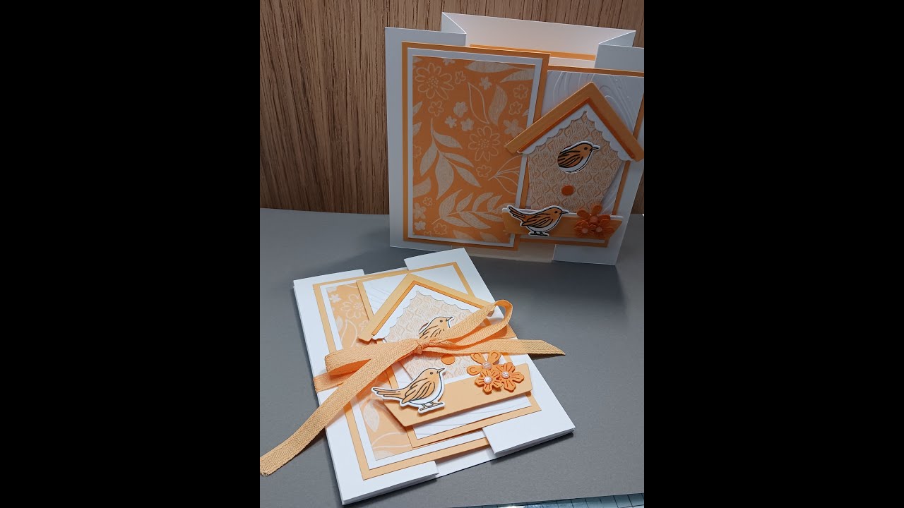 Fun Fold Friday: Enhanced Fancy Gate Fold Fun Fold Card - YouTube