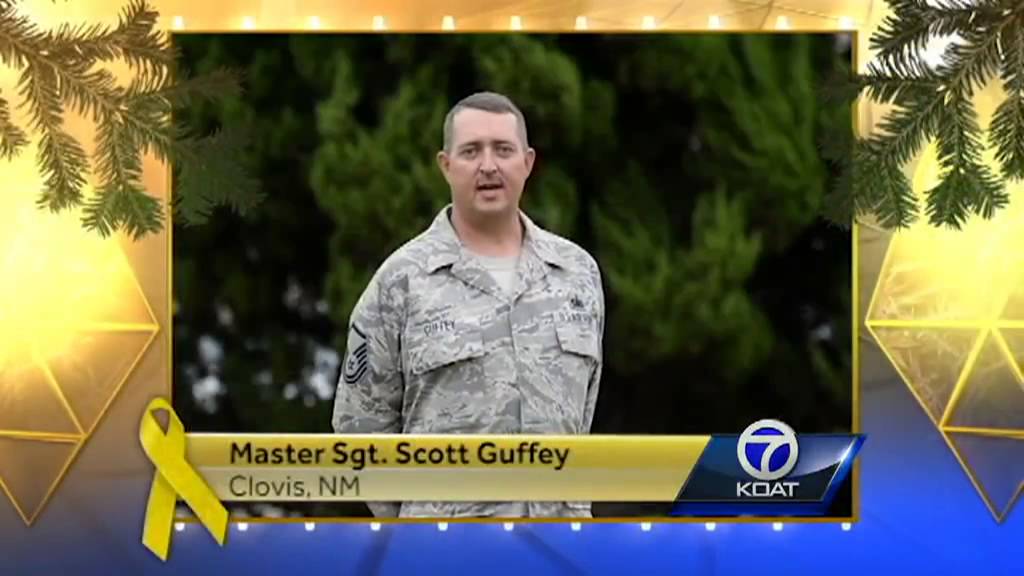 Military Greetings: Master Sgt. Scott Guffey - YouTube