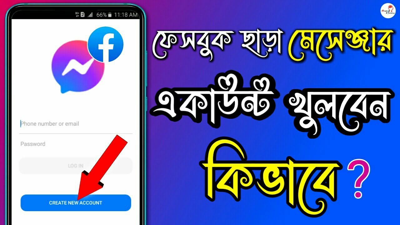 Messenger Account Without Facebook | How to Create a Messenger Account ...