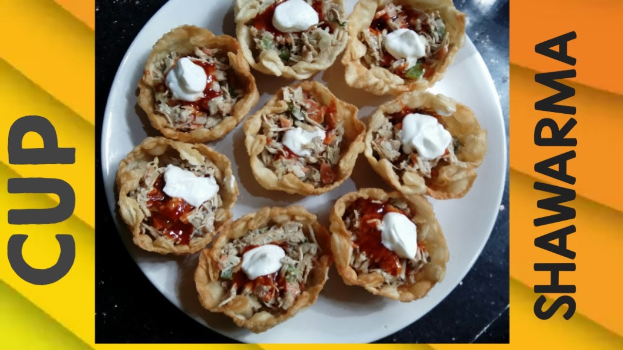 Cup shawarma recipe in malayalam/Cup shawarma in malayalam/How to make ...