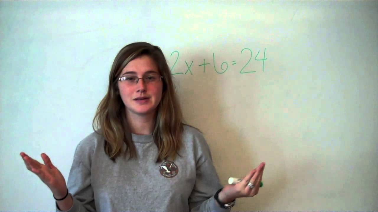 Solving Equations - YouTube