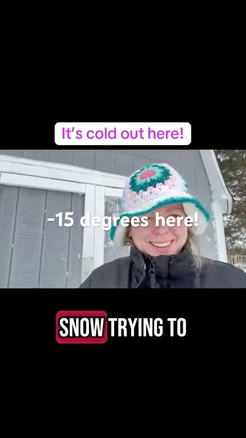 It’s cold out here! -15 degrees Fahrenheit this morning #homestead # ...