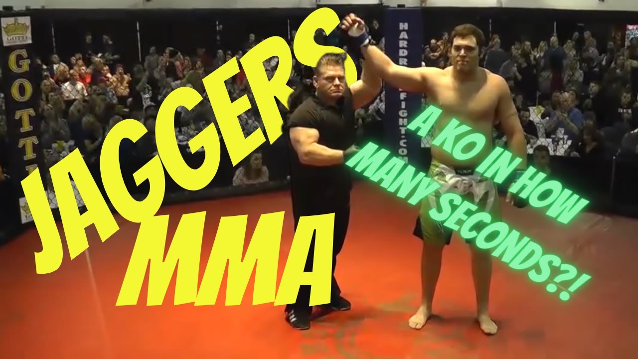 Jaggers with the QUICK KO in his MMA debut! - YouTube