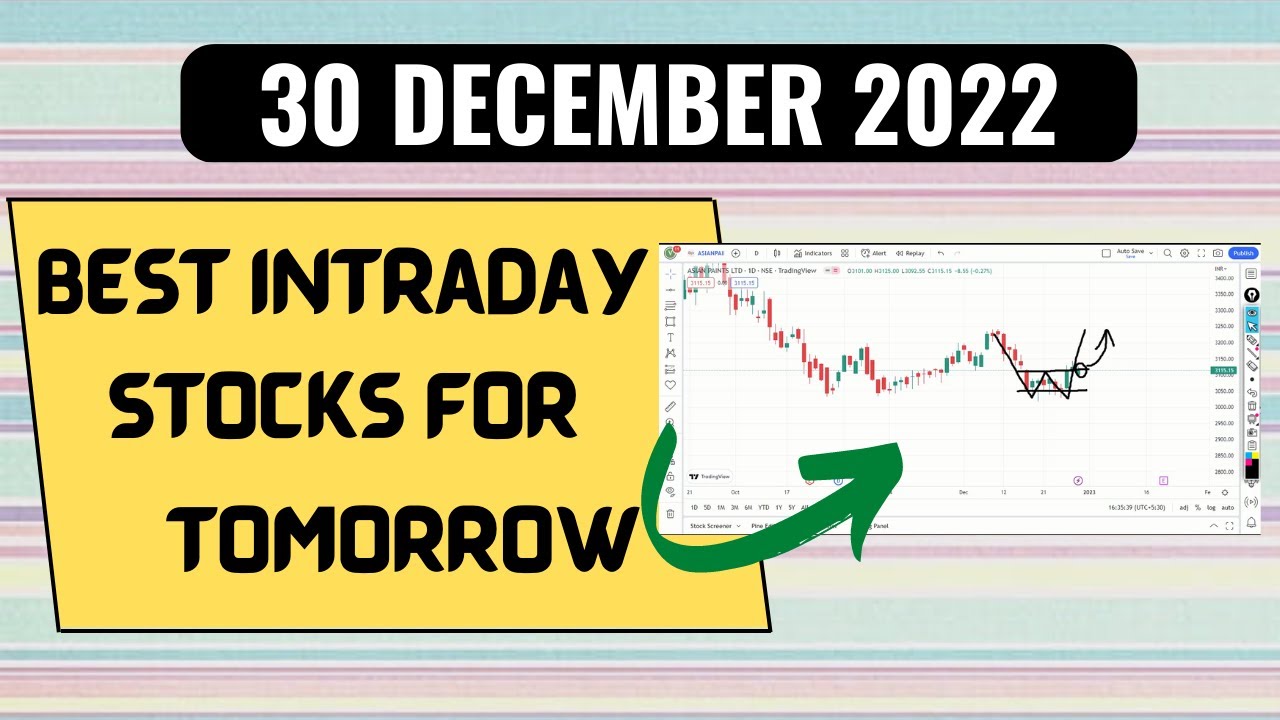 Intraday Stocks For Tomorrow 30 December 2022 | Trade With Discipline ...