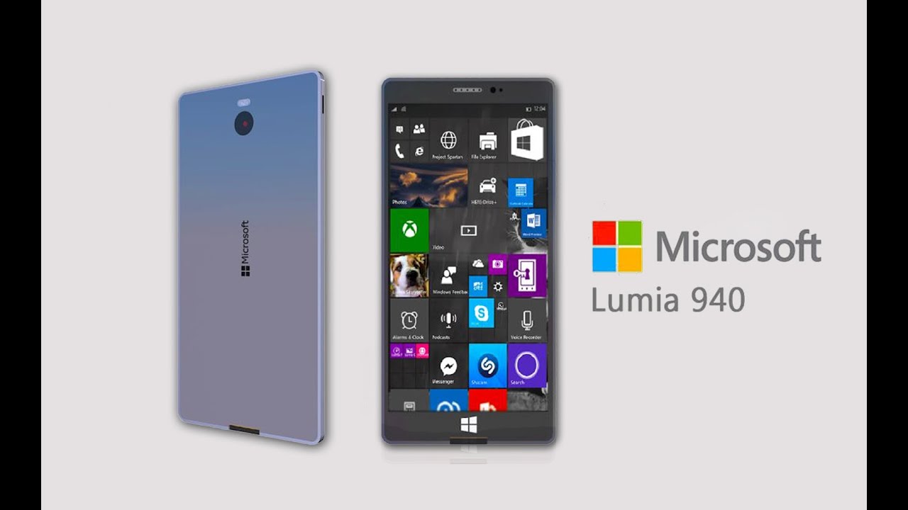 Microsoft Lumia 940 New Concept 2015 - YouTube