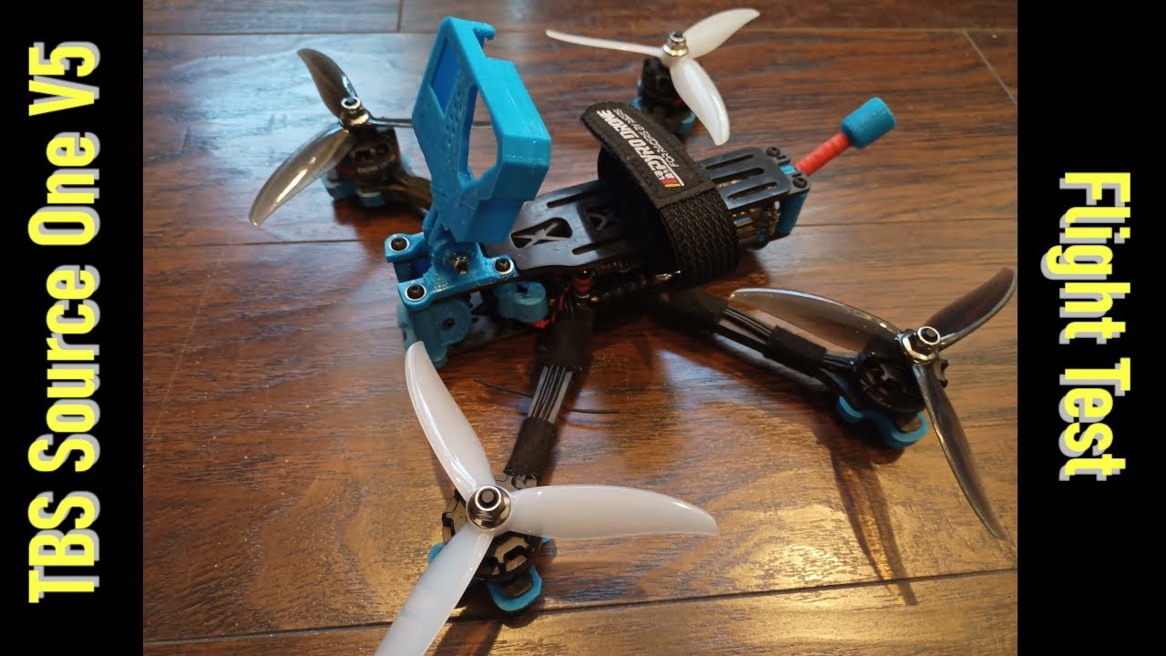 TBS Source One V5 / DJI Runcam Link & Wasp Test | FPV Freestyle - YouTube