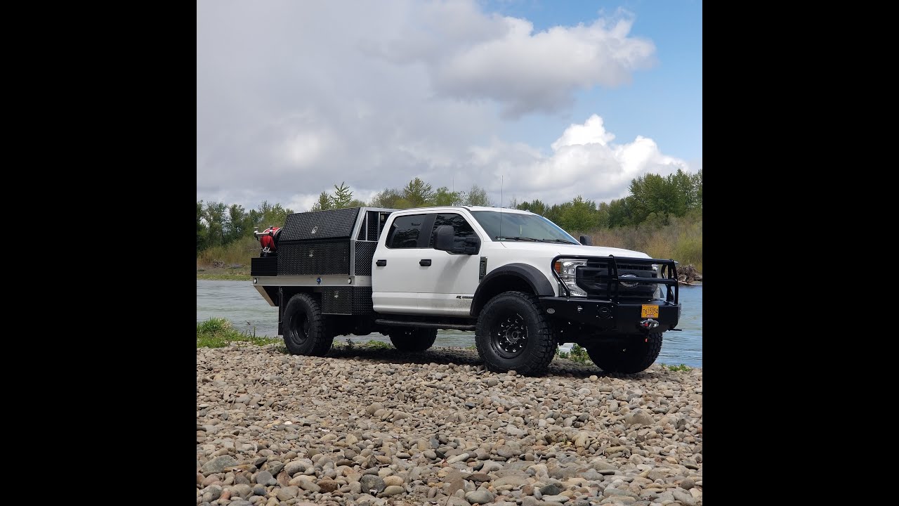 Buckstop LiquidSpring Off-road F550 Brushtruck - YouTube