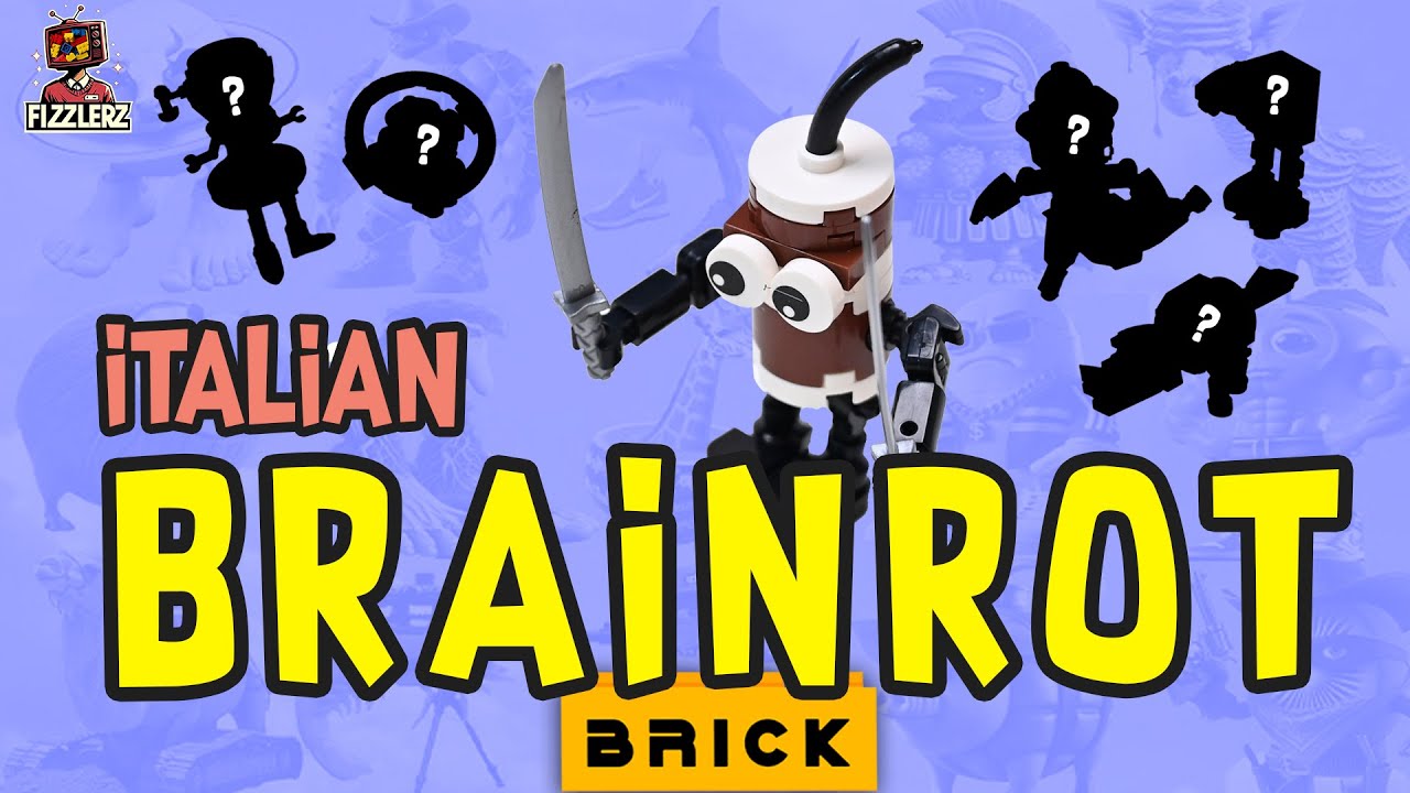 [Lego] V.3 MINI Italian brainrot | Unofficial Lego | Brick | ASMR ...