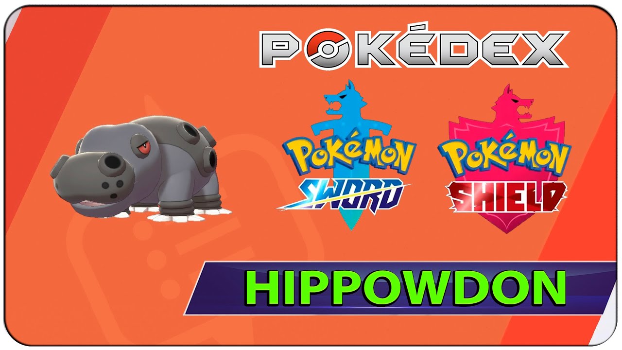 How to Catch Hippowdon - 315 #Pokemon Sword & Shield - Galar Pokedex ...