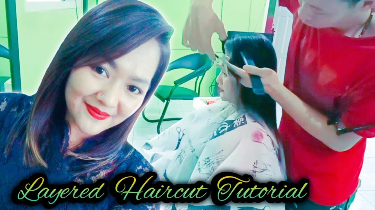 LAYER HAIRCUT TUTORIAL‼️ - YouTube