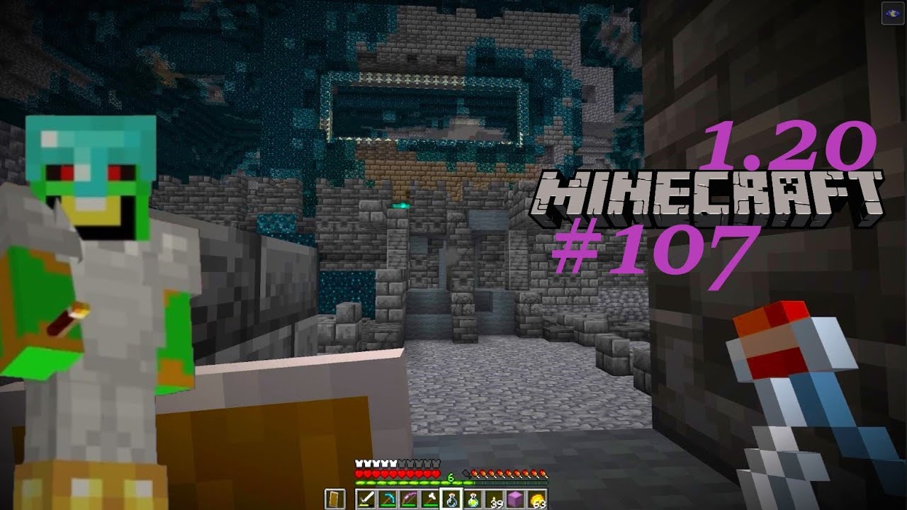 Minecraft - 107 - BEWAFFNET MIT WOLLE IN DIE URALTE STADT - Let´s play 1.20 - (Deutsch) - YouTube