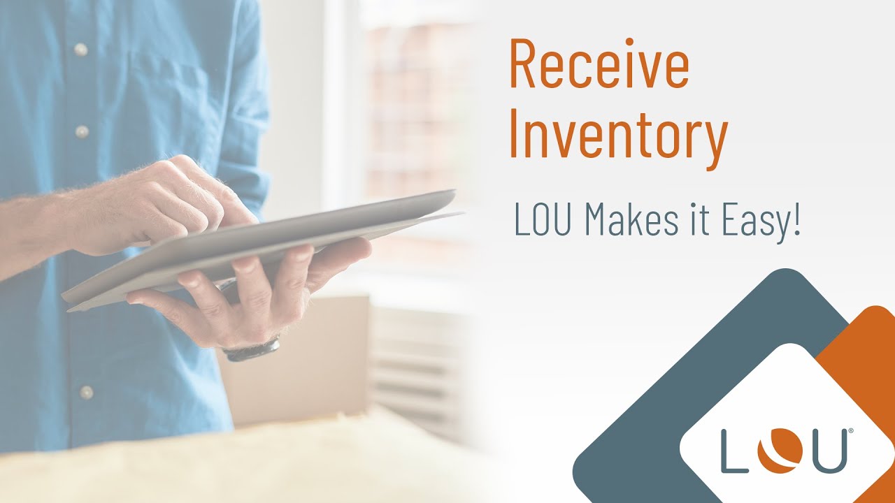 Receive Inventory - YouTube